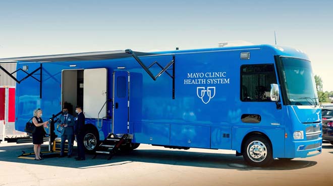 Mobile Health Clinic drives care access - Mayo Clinic Health System